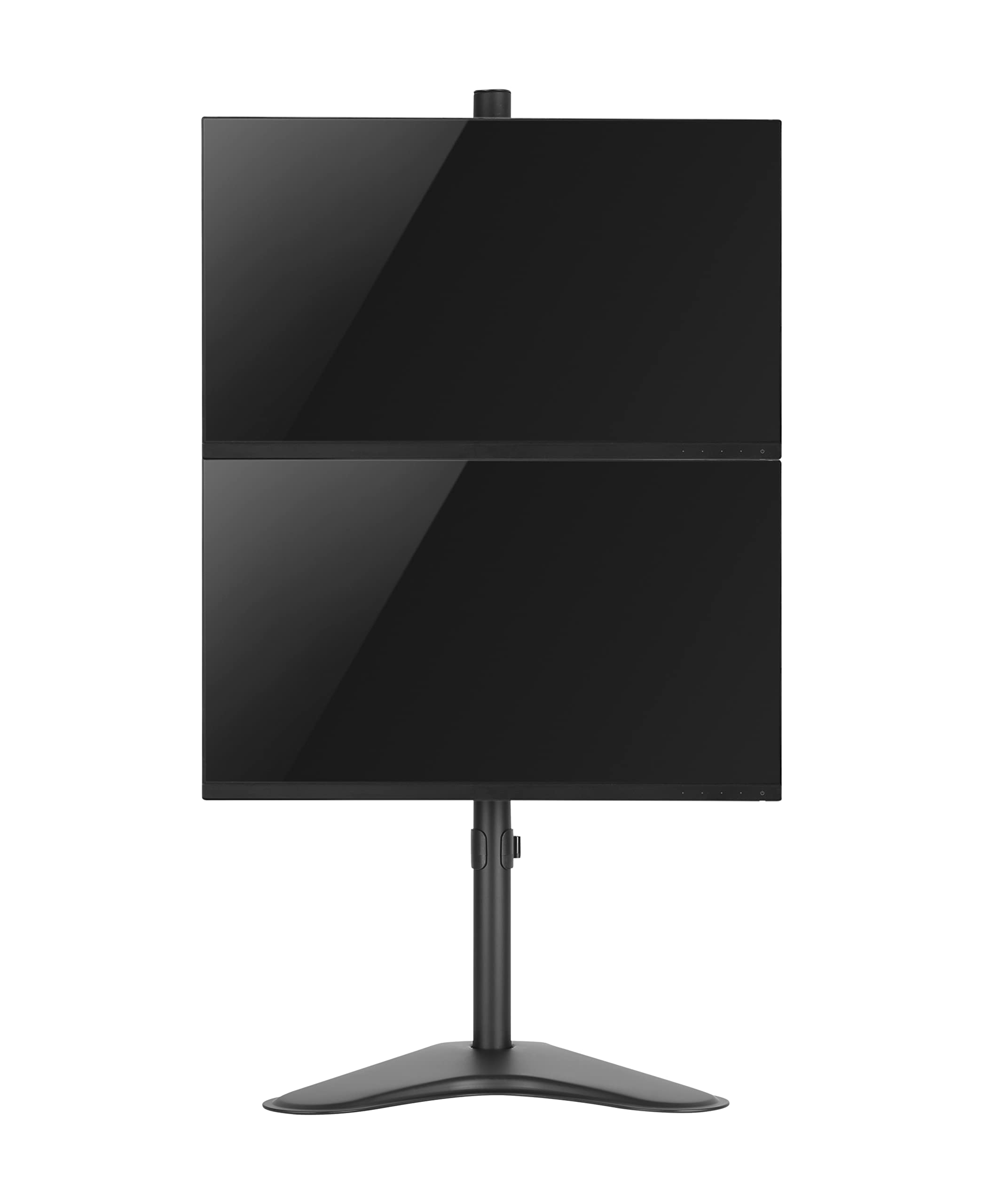 JIN OFFICE Vertical Dual Monitor Stand With 13-32" Support | 3 Years W ...